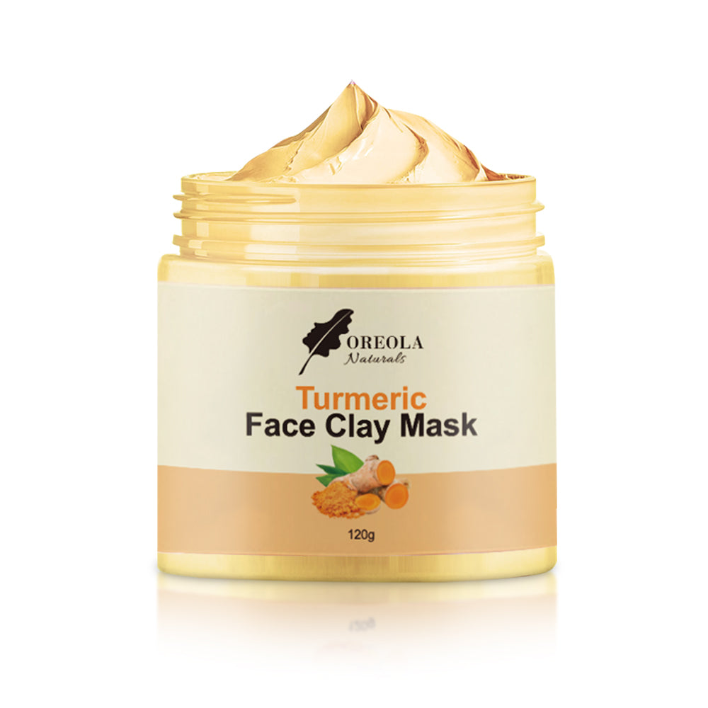 Turmeric Clay Brightening Face Mask 120g by oreola naturals – Oreola ...